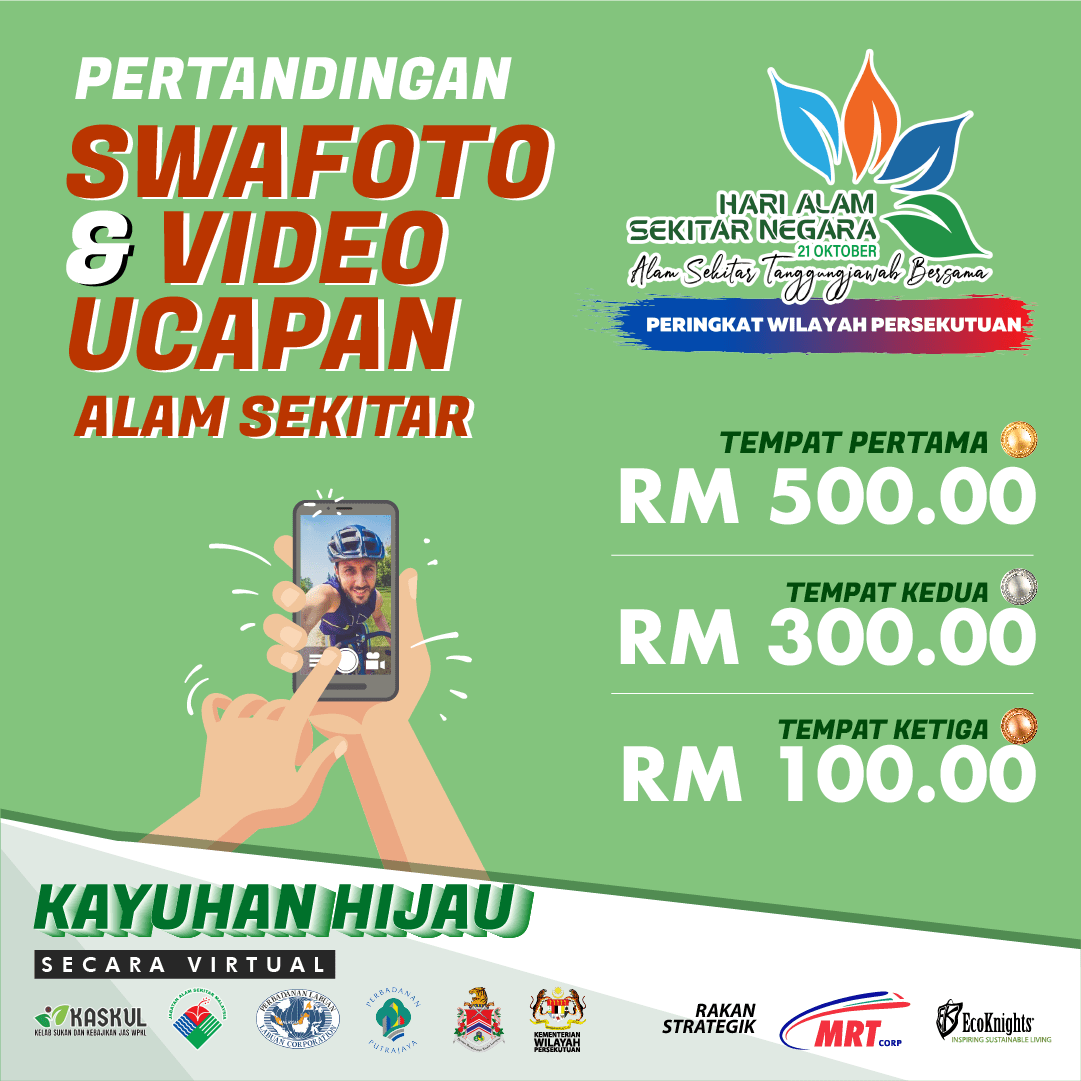Sertai Kayuhan Hijau secara virtual Hari Alam Sekitar Negara 2021 anjuran Jabatan Alam Sekitar ...